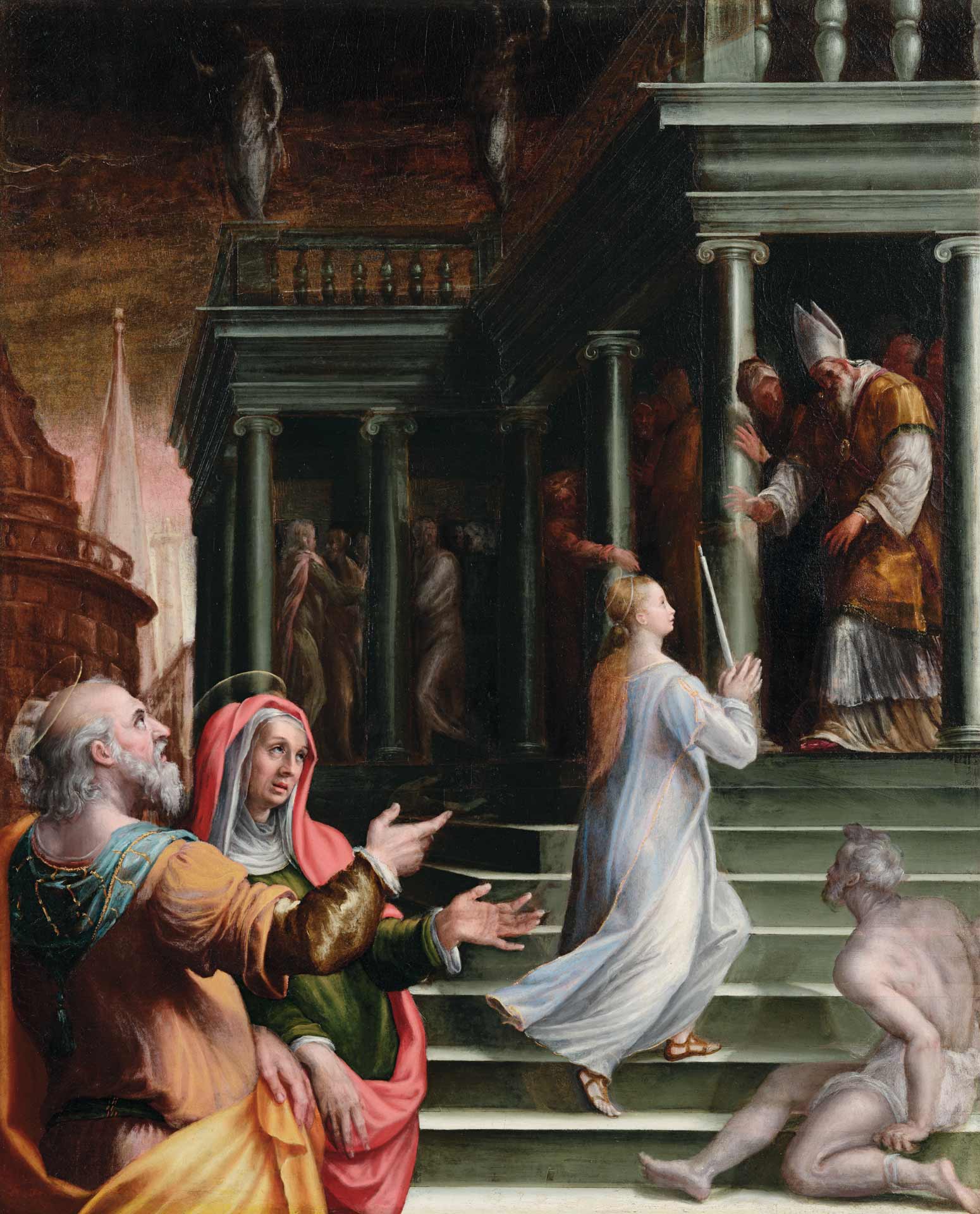 Le MBAM acquiert La présentation de Marie au Temple de Lavinia Fontana