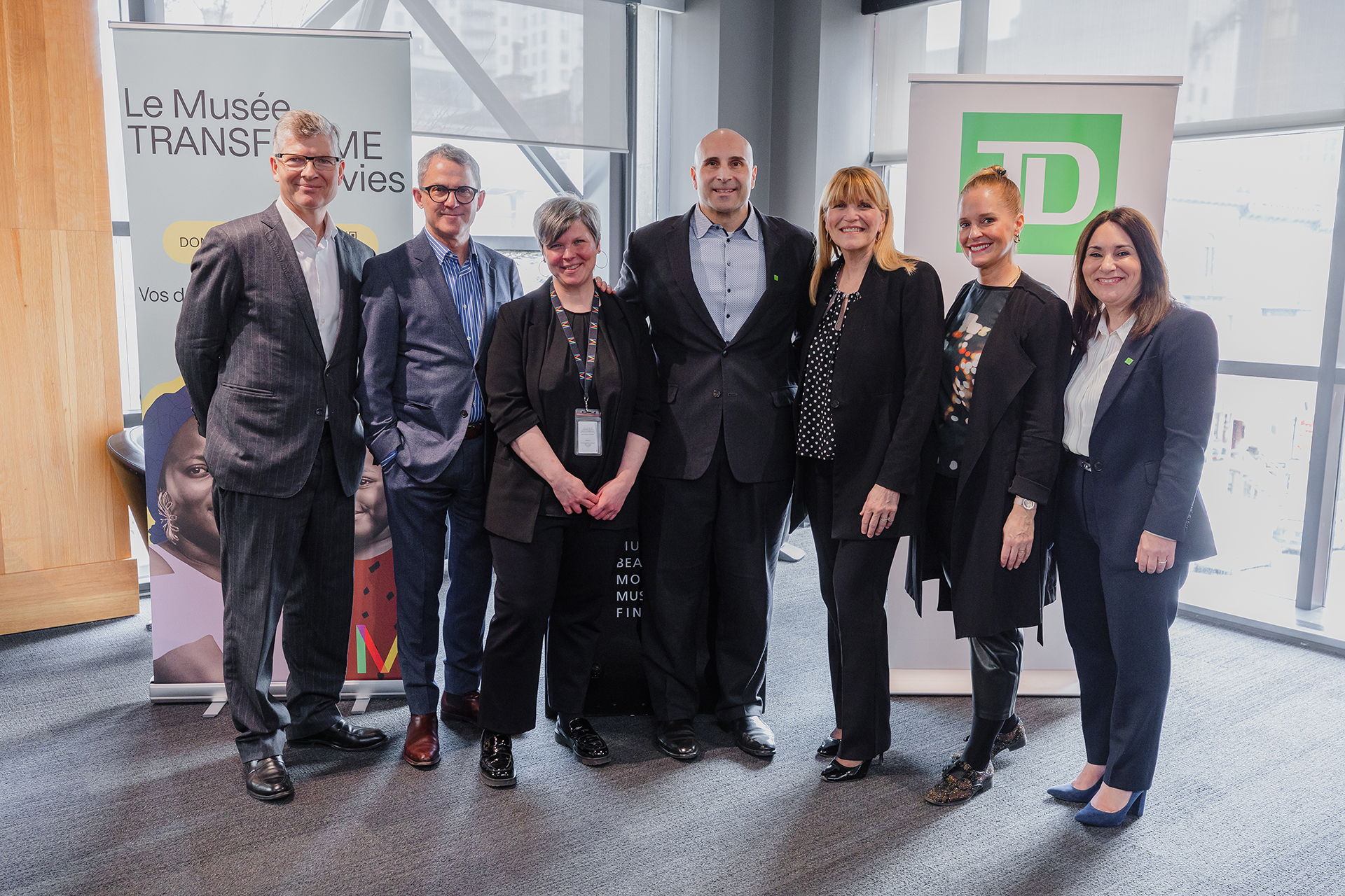 Le MBAM salue la contribution du Groupe Banque TD à sa campagne majeure ...